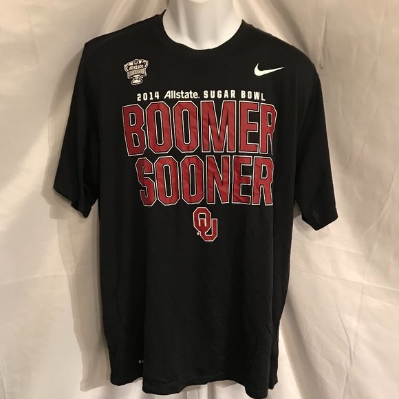 Nike | Shirts | Nike 24 Allstate Sugar Bowl Boomer Sooner Oklahoma ...